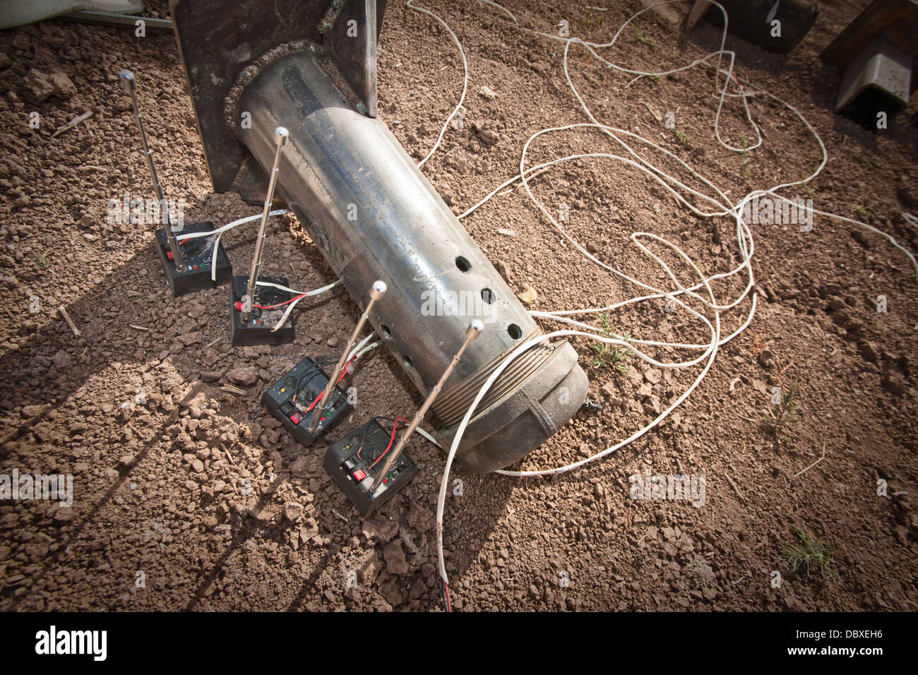 Steel Pipe Explosive Device Stock Photo - Alamy