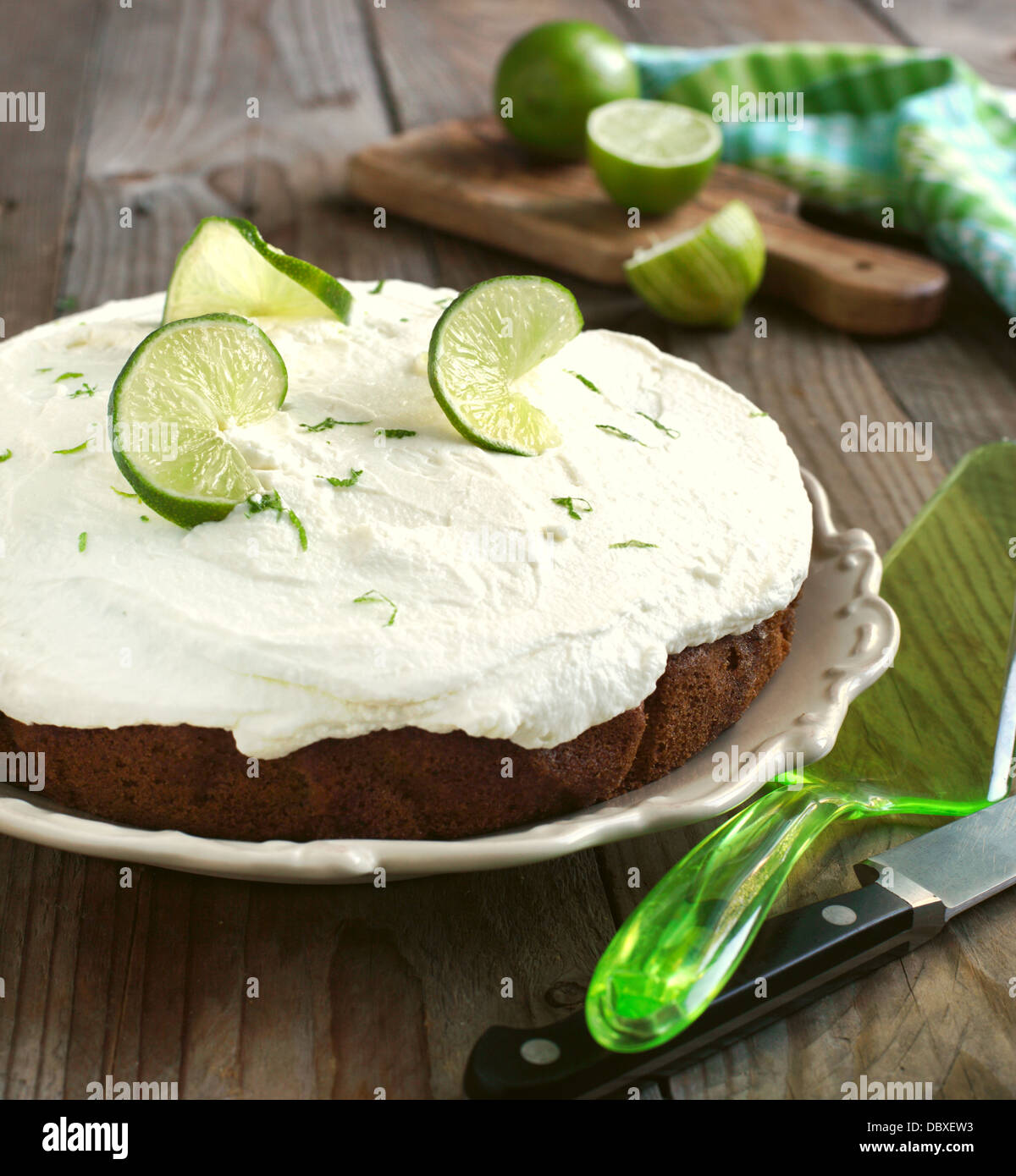 Margarita lime cake Stock Photo - Alamy