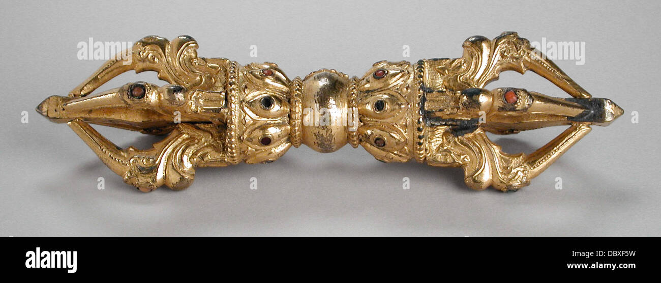 Thunderbolt vajra tibetan dorje hi-res stock photography and images - Alamy