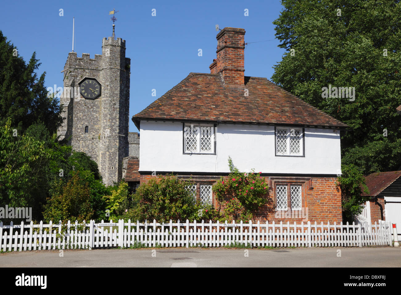 Chilham Village, Kent, England, UK Stock Photo - Alamy