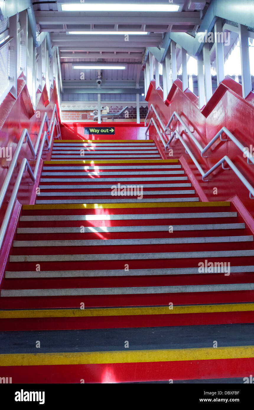 London underground stairs hi-res stock photography and images - Alamy