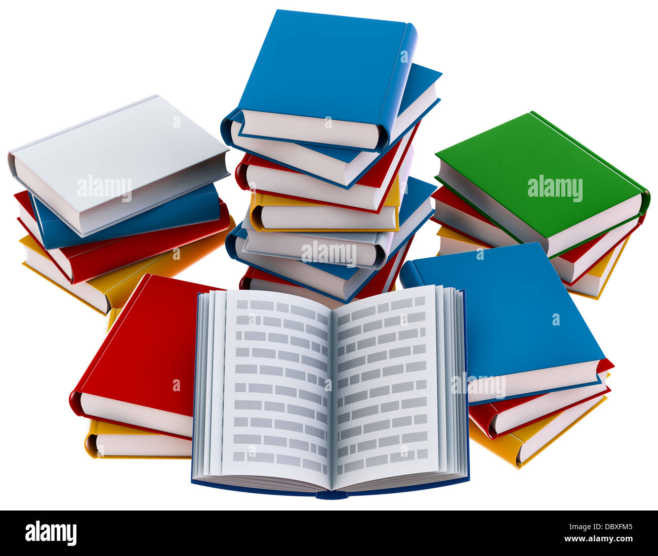 set of books Stock Photo - Alamy