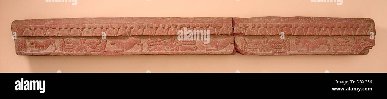 Two Fragments of a Copestone M.81.90.21a-b Stock Photo - Alamy