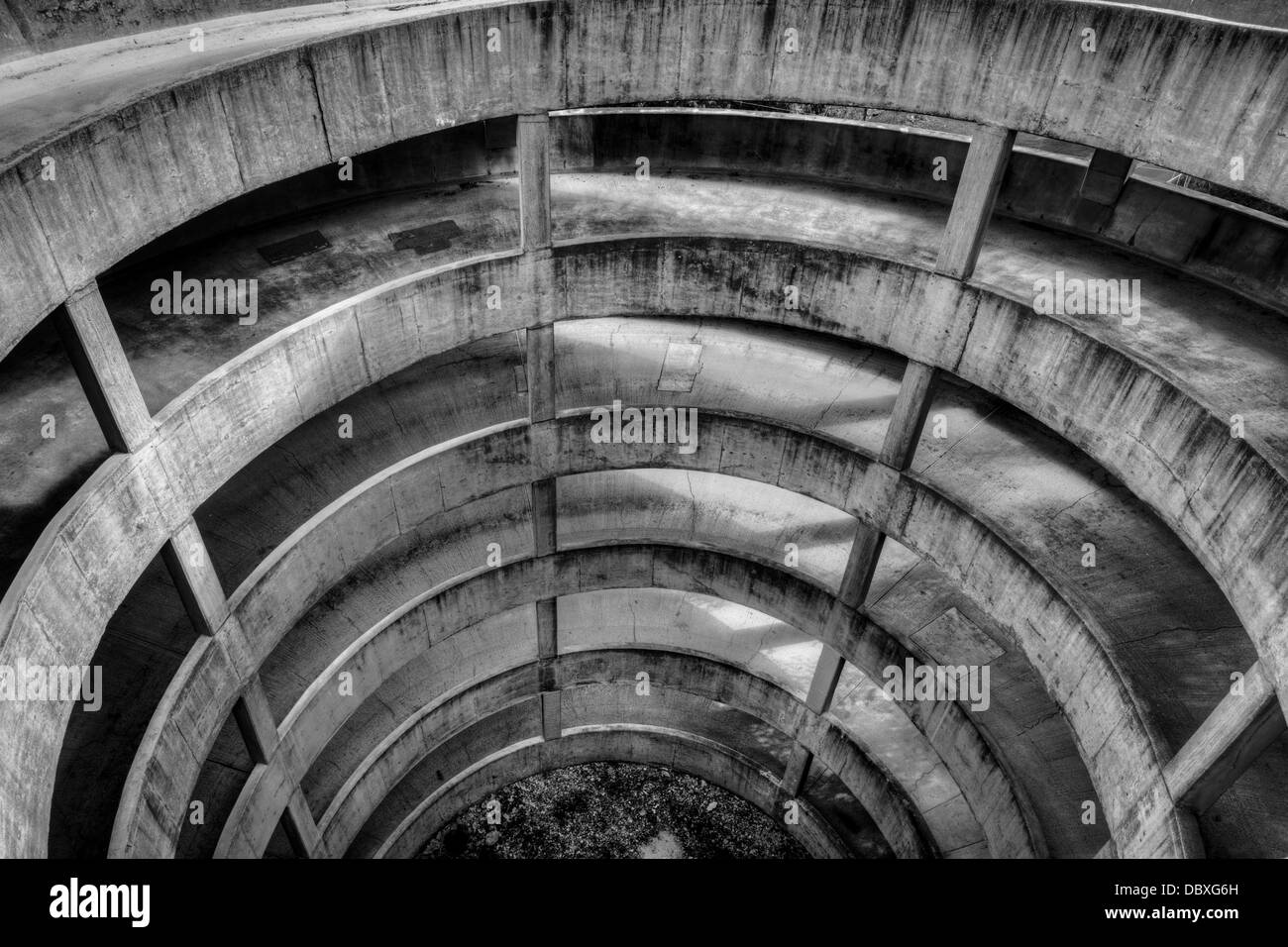 Spiral concrete ramp hi-res stock photography and images - Alamy