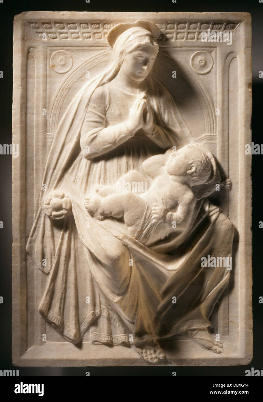 The virgin adoring the child hi-res stock photography and images - Alamy