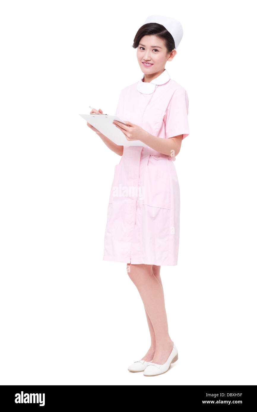 Portrait of nurse Stock Photo - Alamy