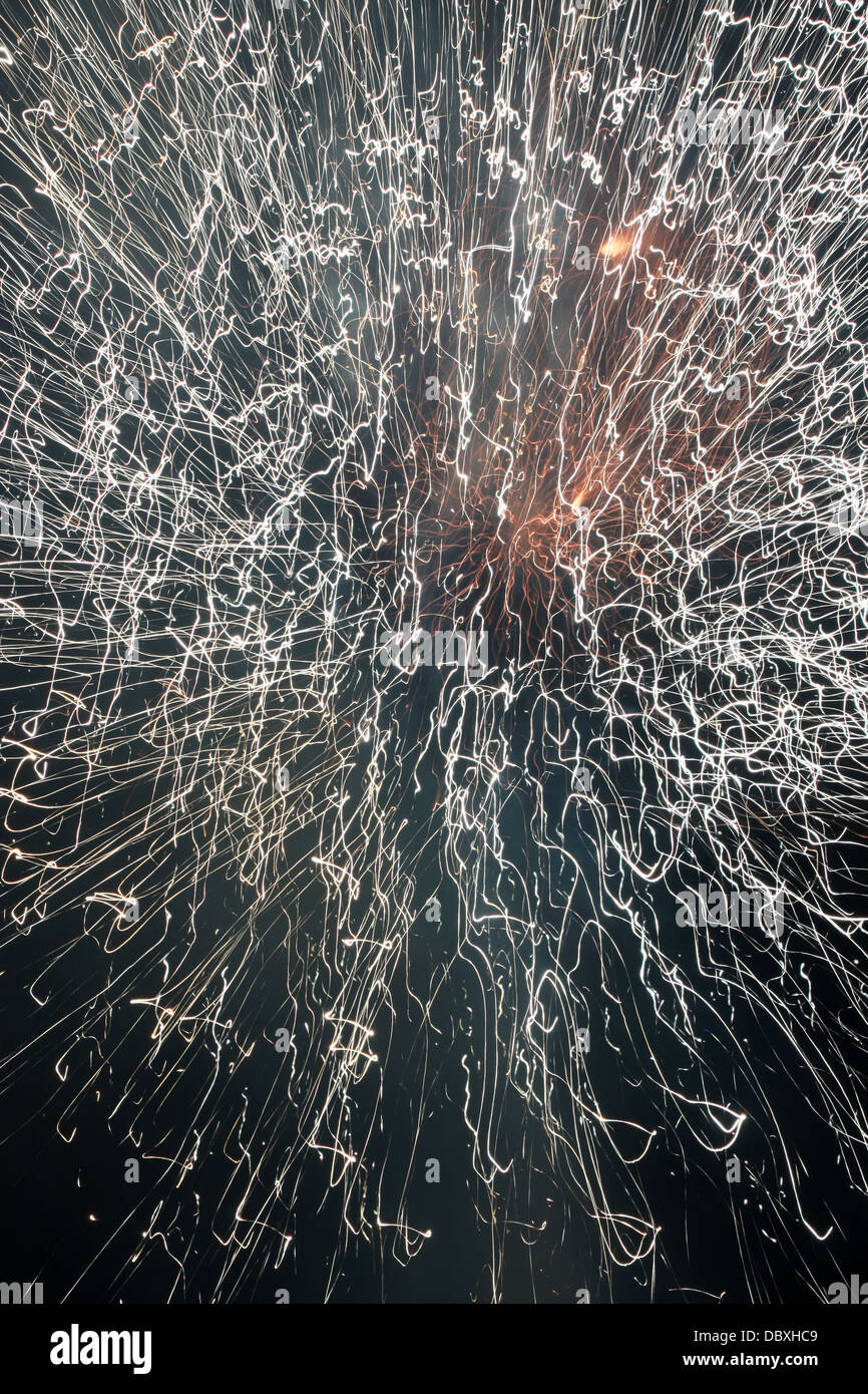 Slow Shutter Speed Fireworks