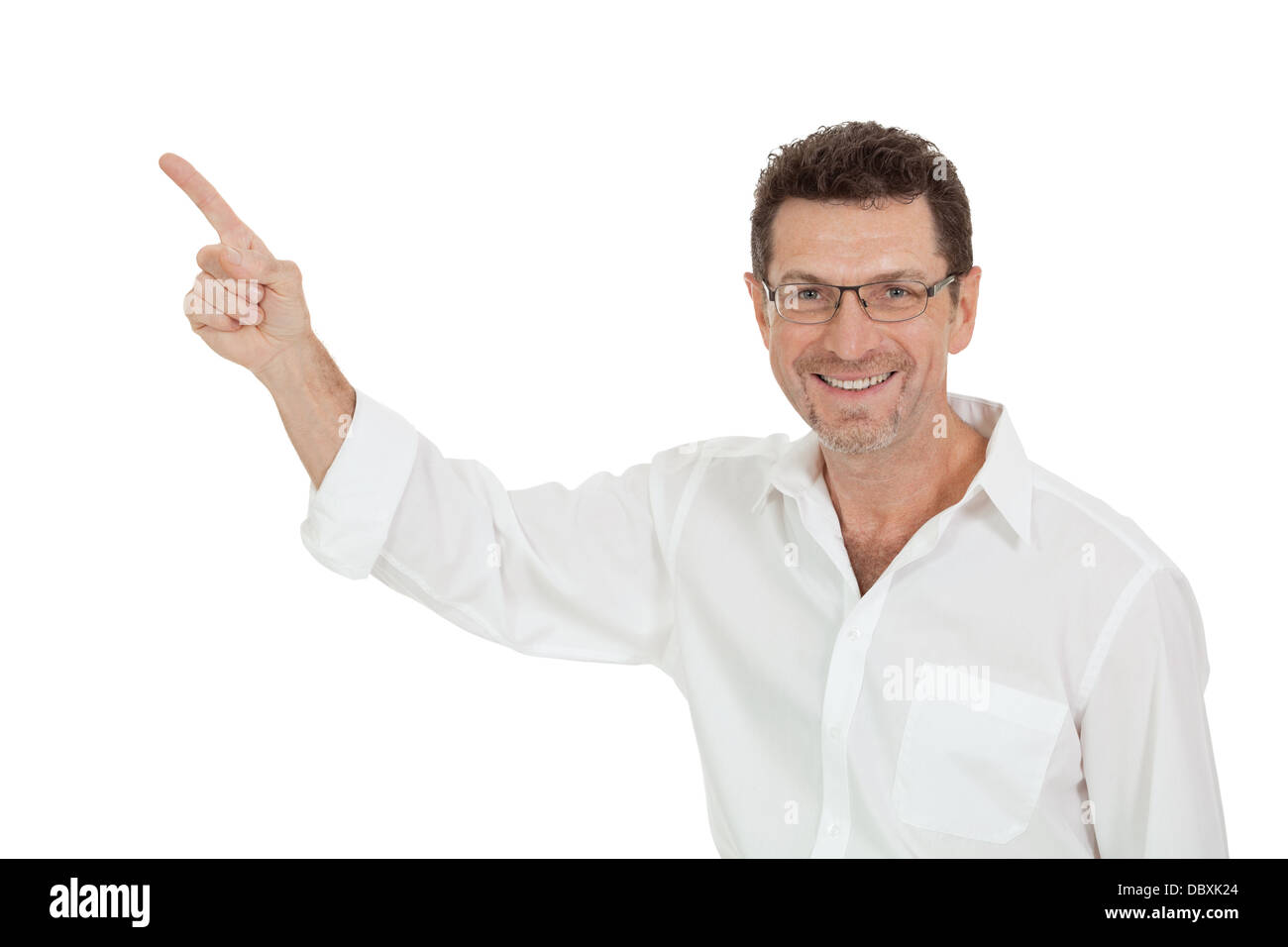 adult businessman happy successful isolated on white background Stock ...