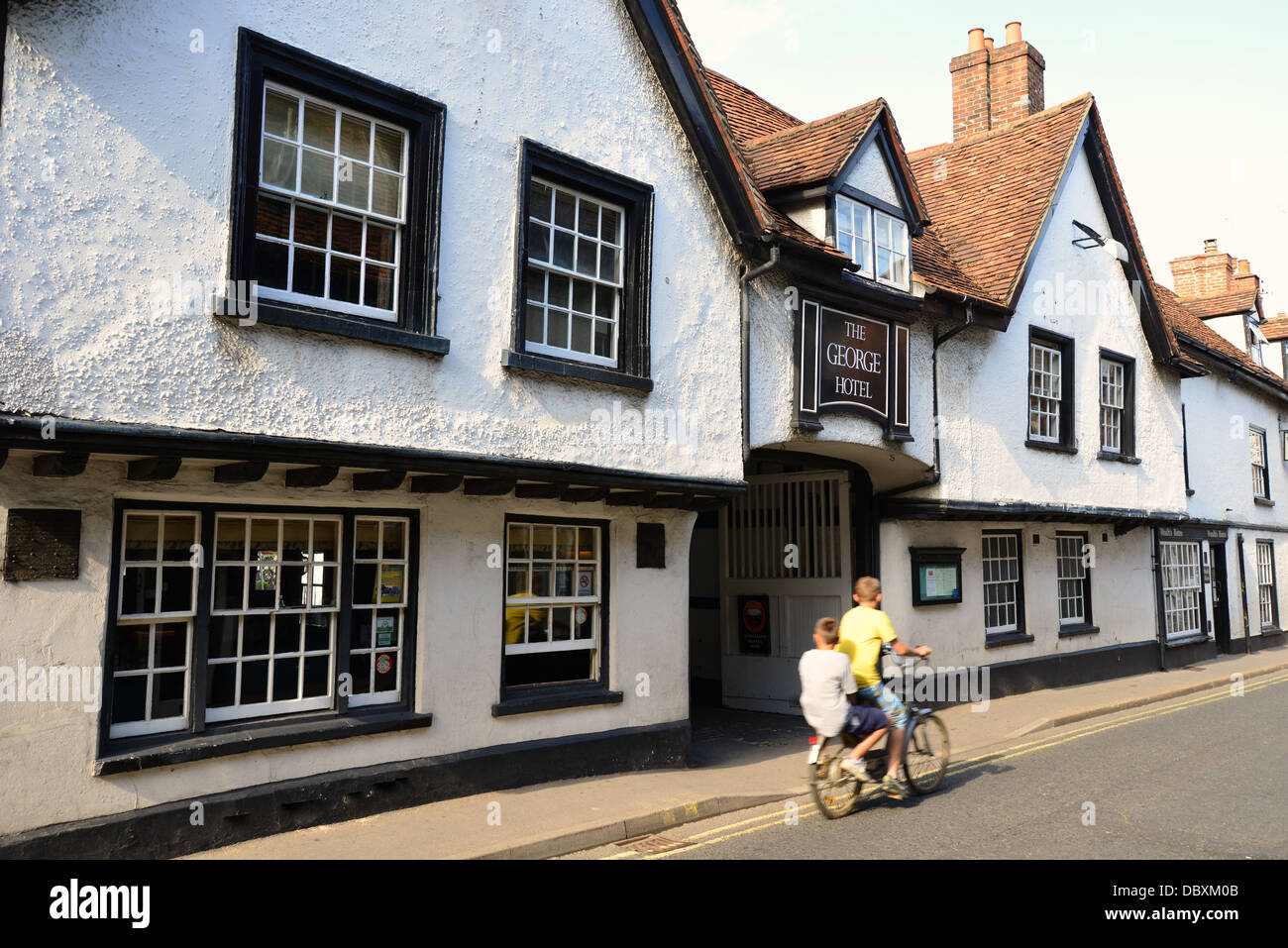 16th Century 'The George Hotel' coaching inn, High Street, Wallingford ...