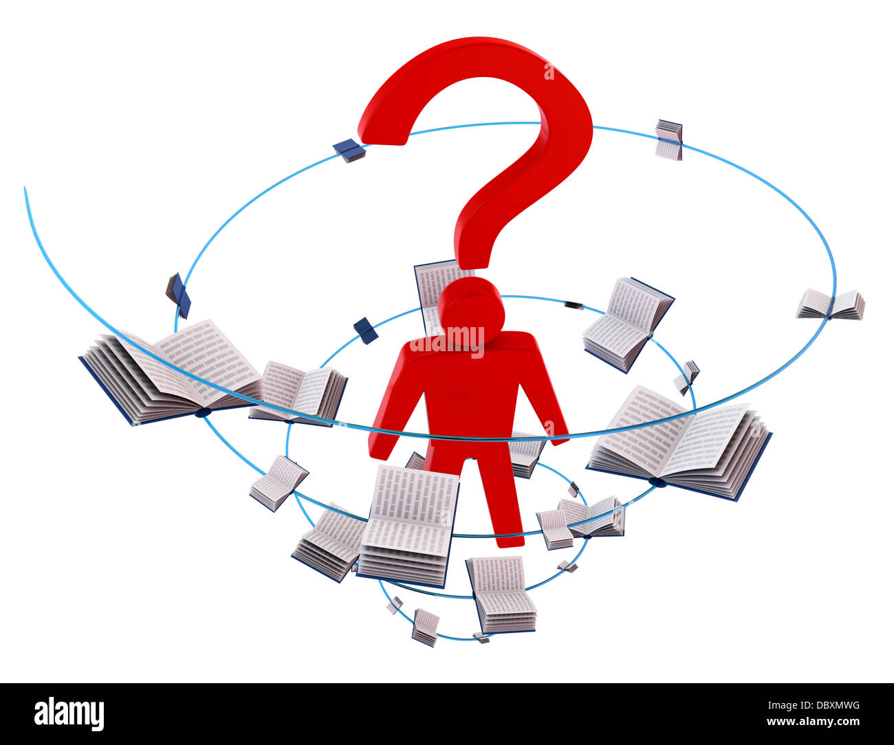 difficult choice of educated person Stock Photo - Alamy