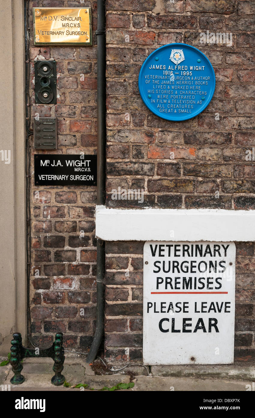 World of James Herriot Museum, actual home and veterinary office of Alf ...