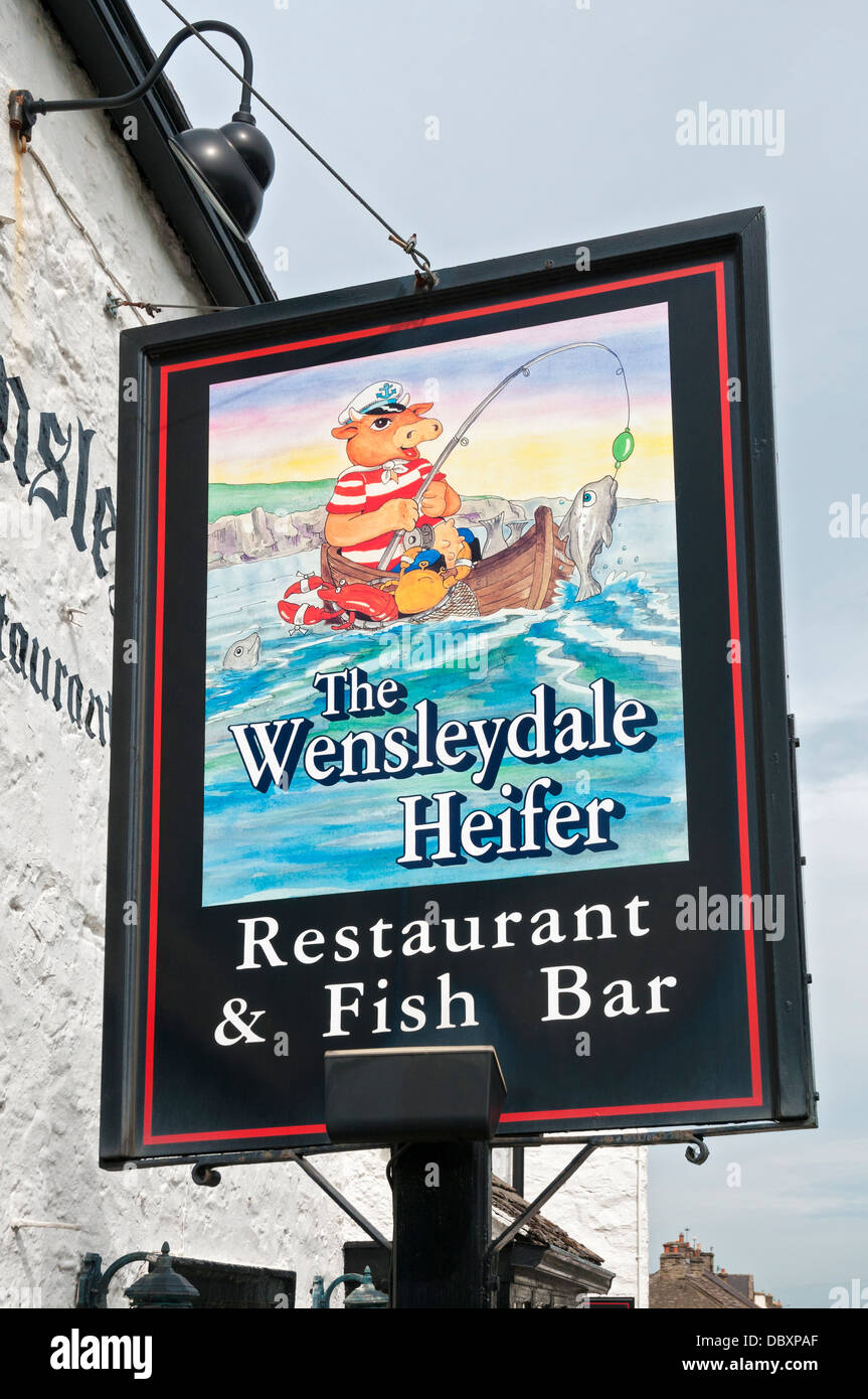 Great Britain, England, North Yorkshire, West Witton, The Wensleydale ...