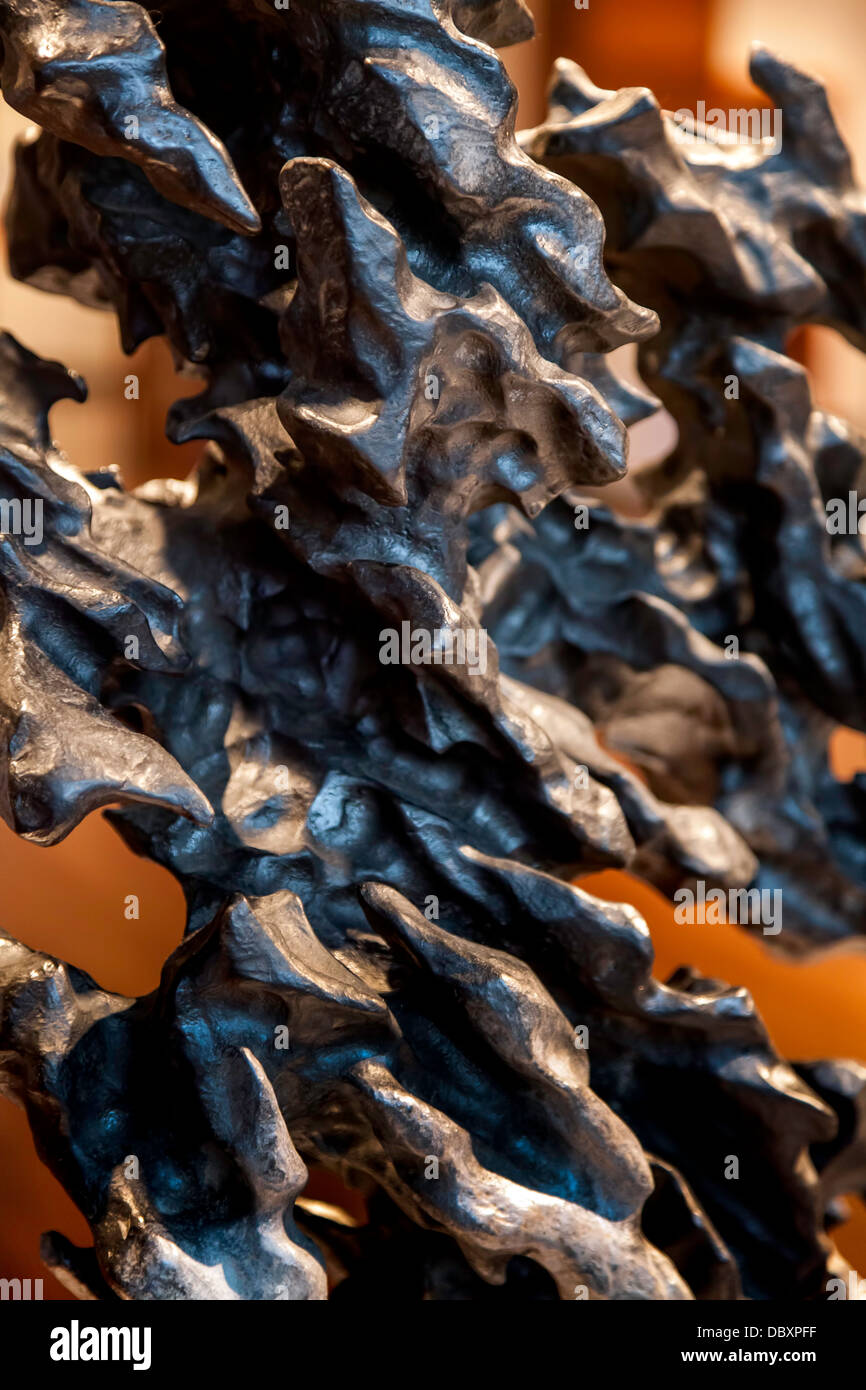 Detail of Scholar's Rock, a 19th - 20th century Chinese water carved ...