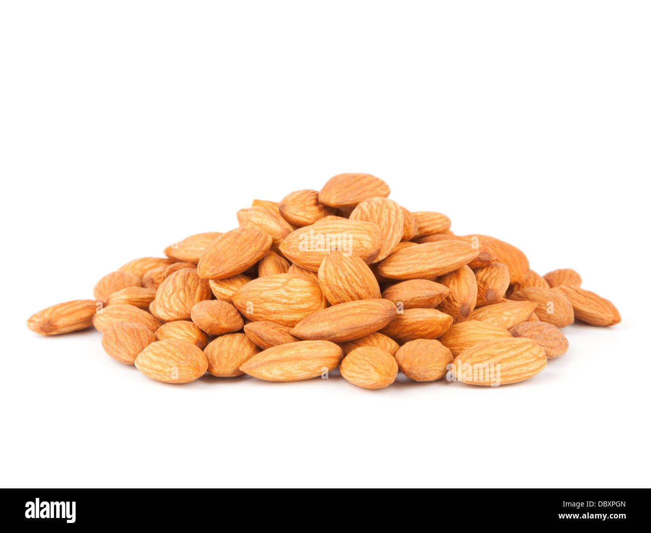 Pile Of Almonds Stock Photo - Alamy