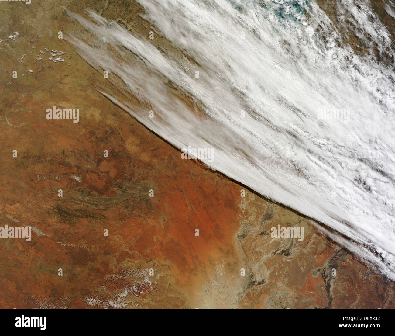 NASA's Goddard Space Flight Center observed unsettled weather patterns ...