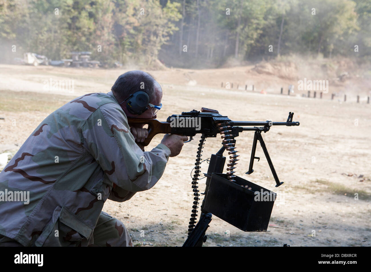 The Knob Creek Machine Gun Shoot Stock Photo - Alamy