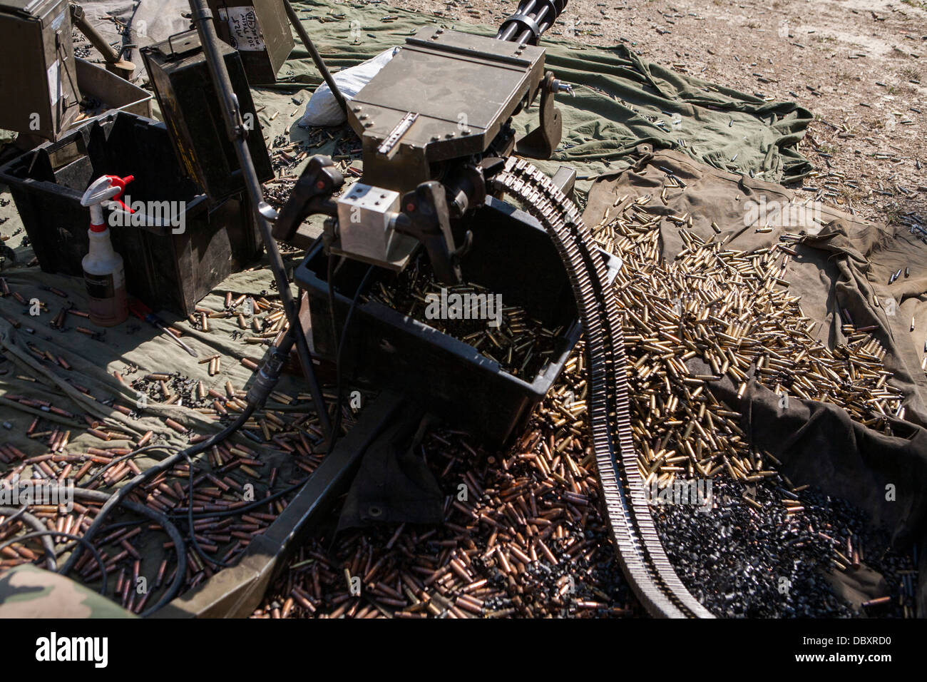 The Knob Creek Machine Gun Shoot Stock Photo - Alamy