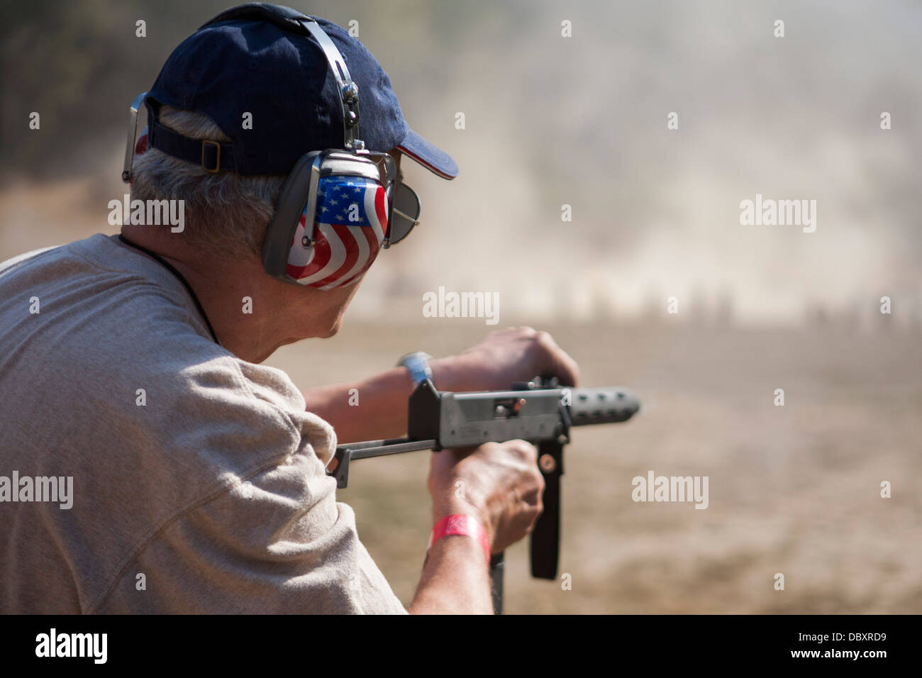 The Knob Creek Machine Gun Shoot Stock Photo - Alamy