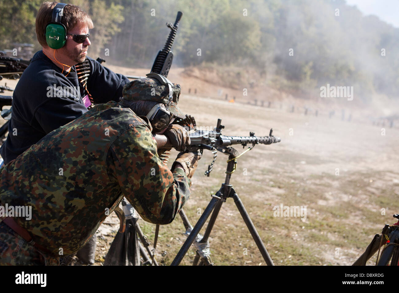 The Knob Creek Machine Gun Shoot Stock Photo - Alamy