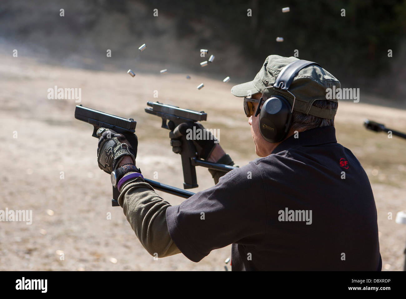The Knob Creek Machine Gun Shoot Stock Photo - Alamy