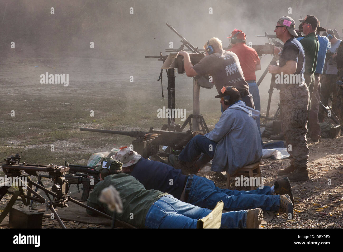 Knob Creek Machine Gun Shoot High Resolution Stock Photography and ...