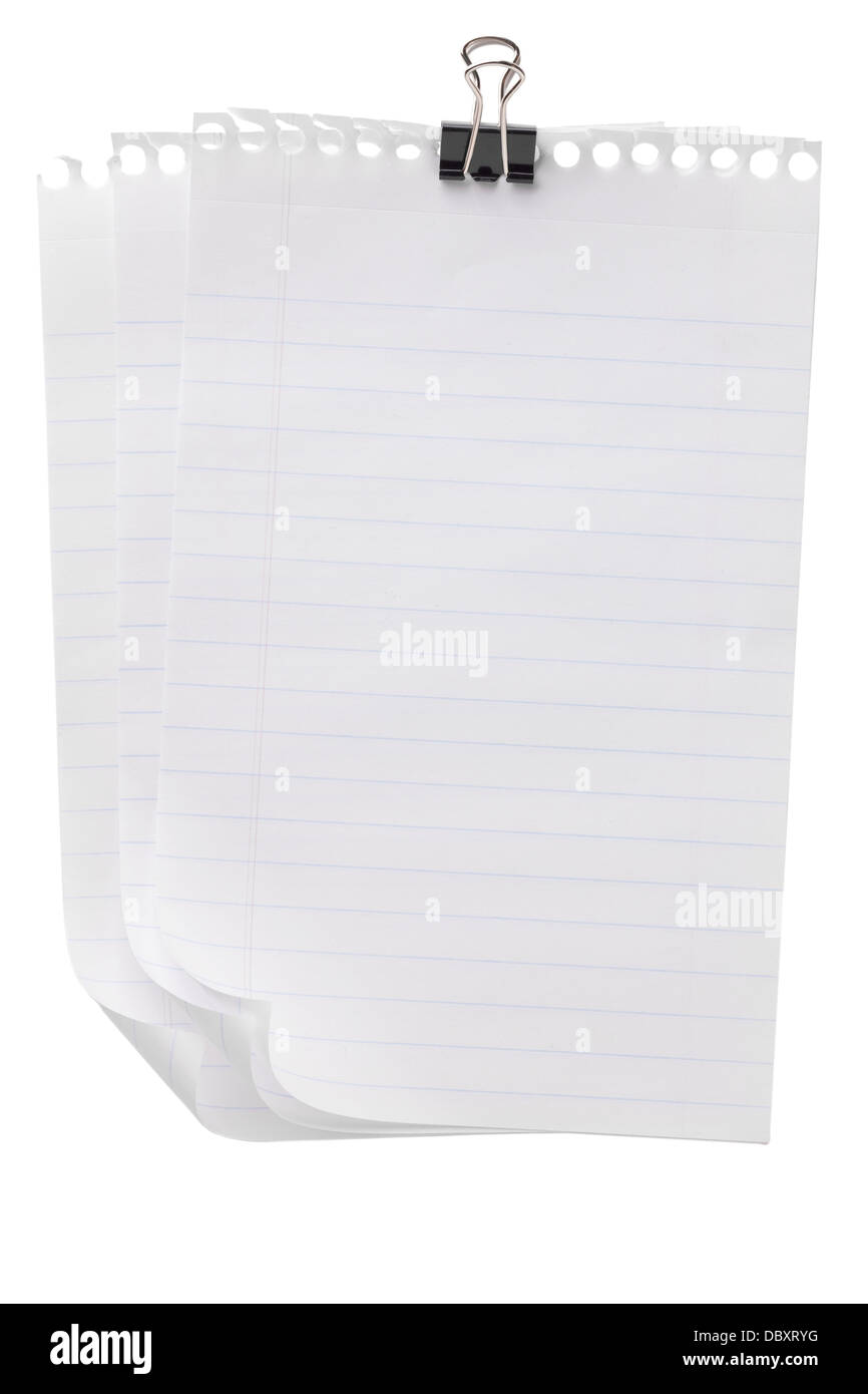 Ruled paper note hi-res stock photography and images - Alamy