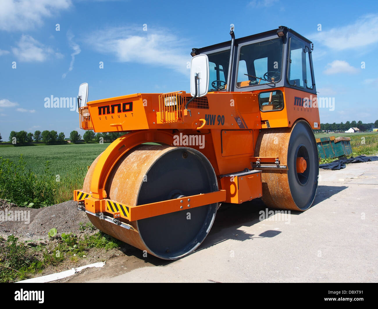 Hamm road roller construction hi-res stock photography and images - Alamy