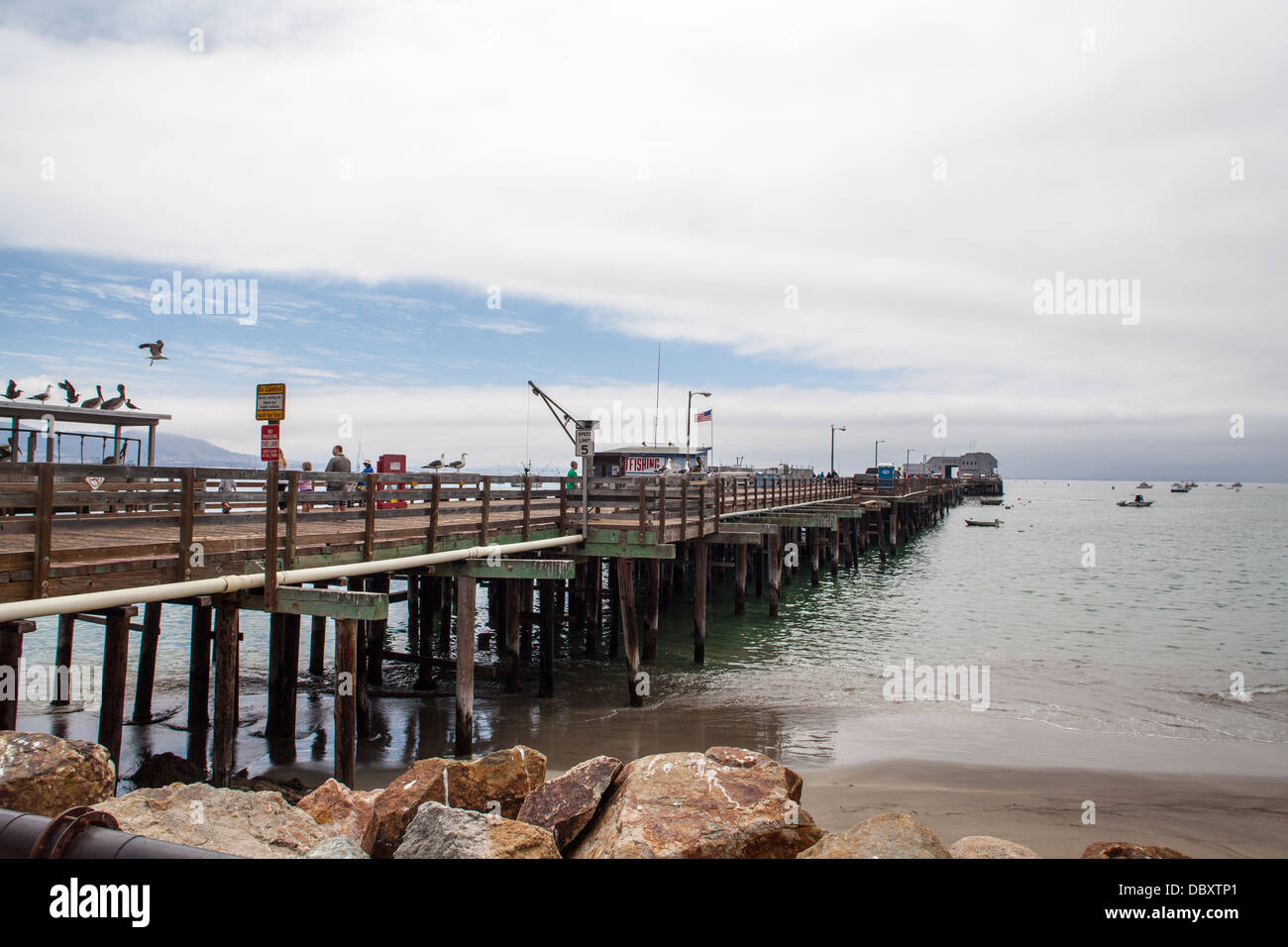 Harford Pier in Avila Beach California Stock Photo - Alamy