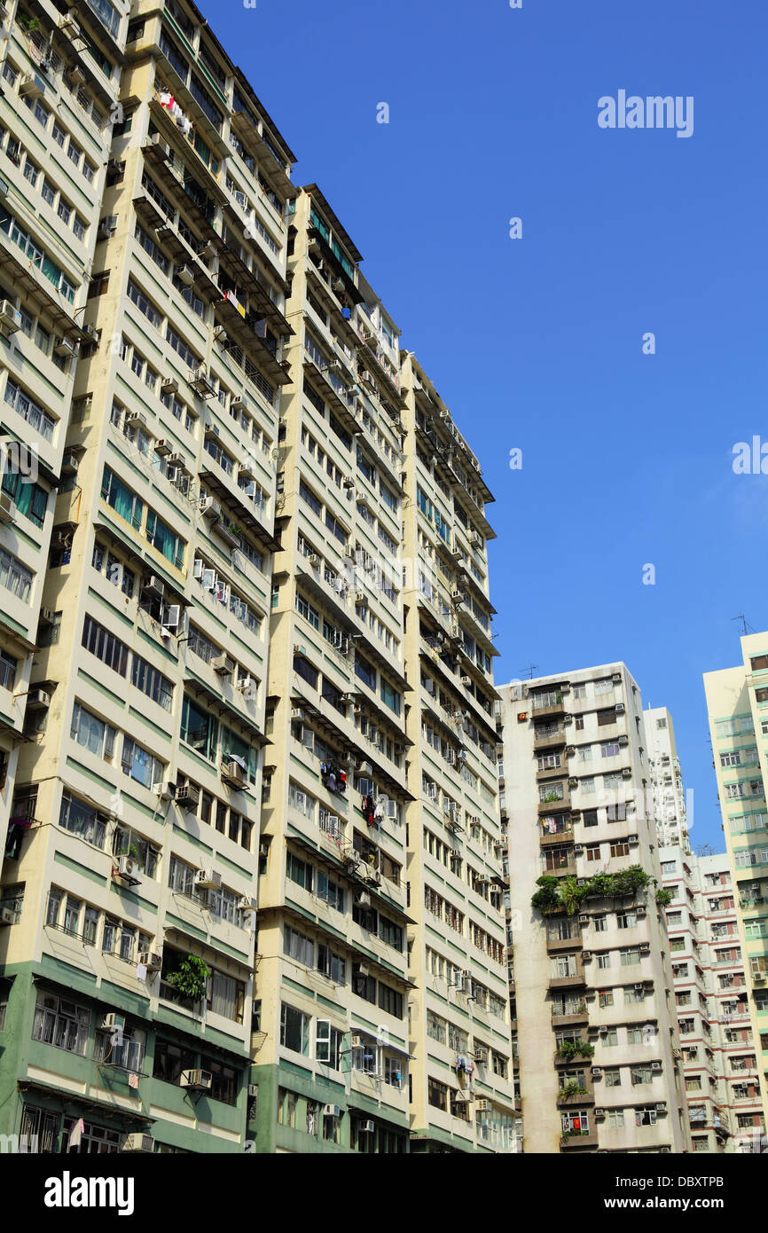 Hong Kong old building Stock Photo - Alamy
