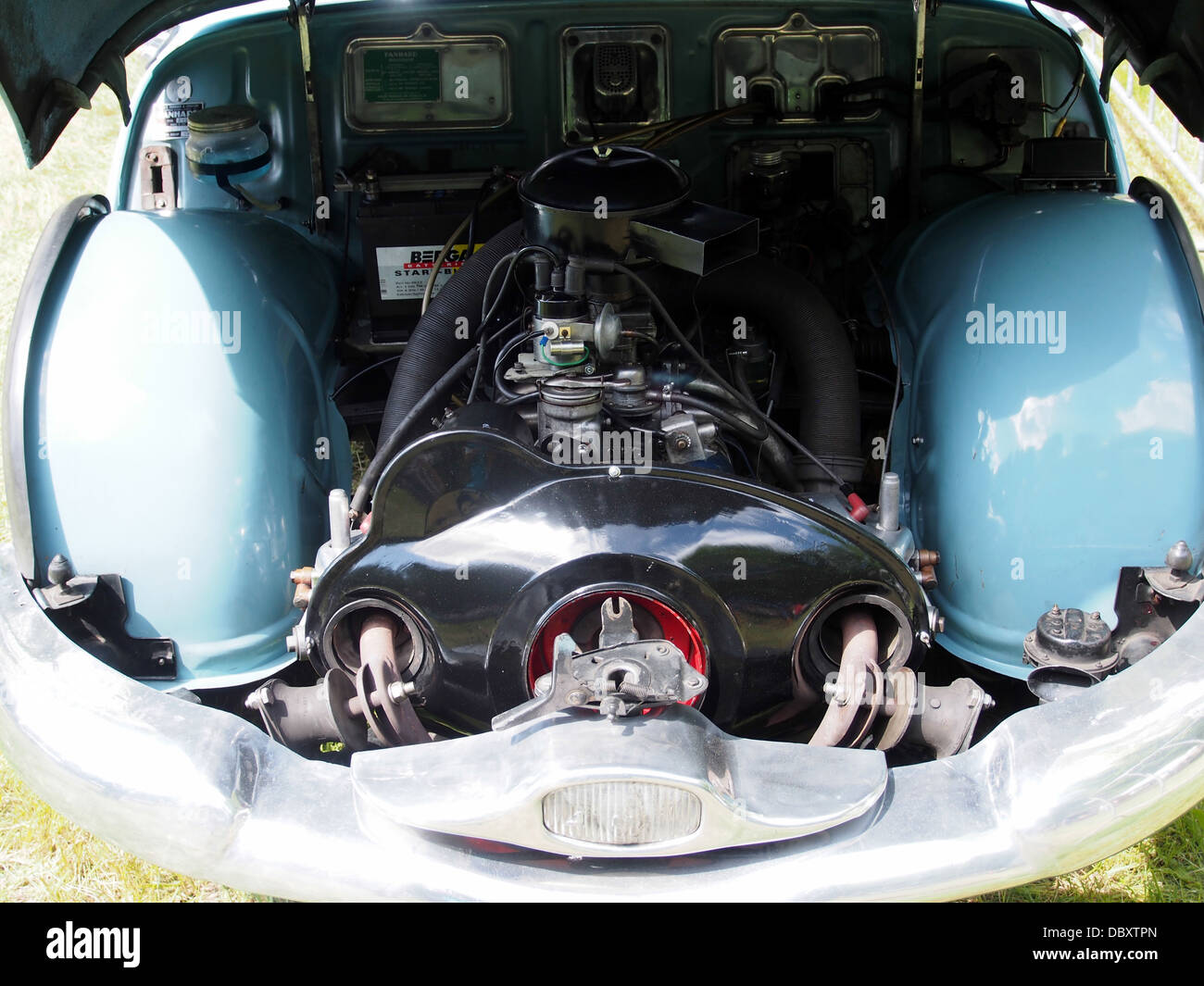 The Panhard Dyna Z12 is a classic French car from the mid-20th century ...