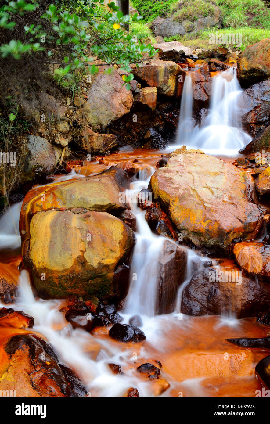 Golden water fall taiwan hi-res stock photography and images - Alamy