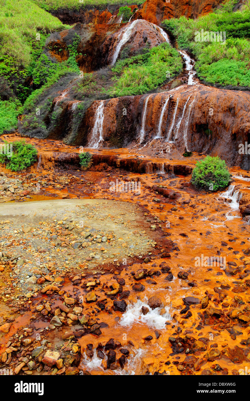 Golden water fall taiwan hi-res stock photography and images - Alamy