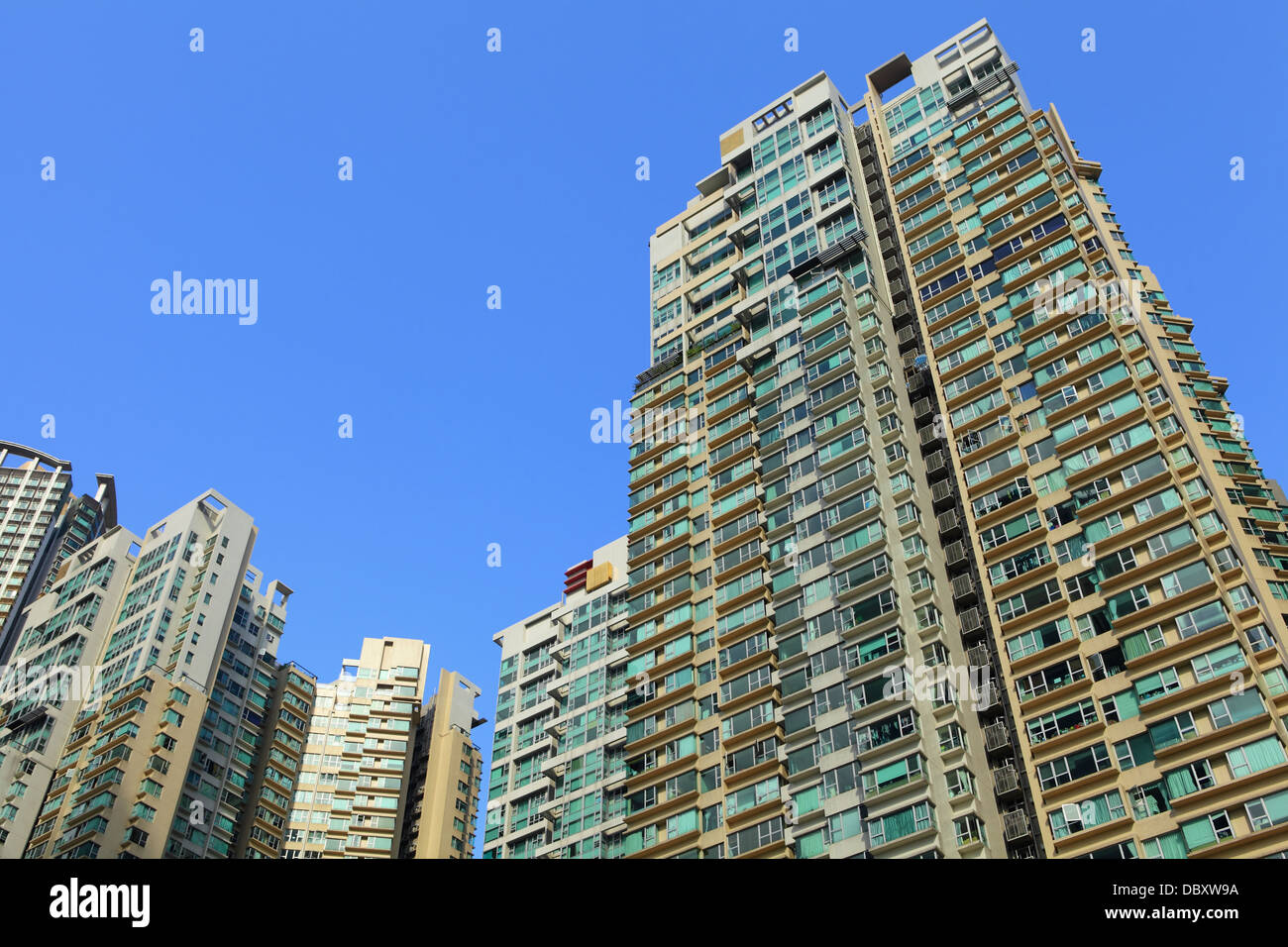 Hong Kong home building Stock Photo - Alamy