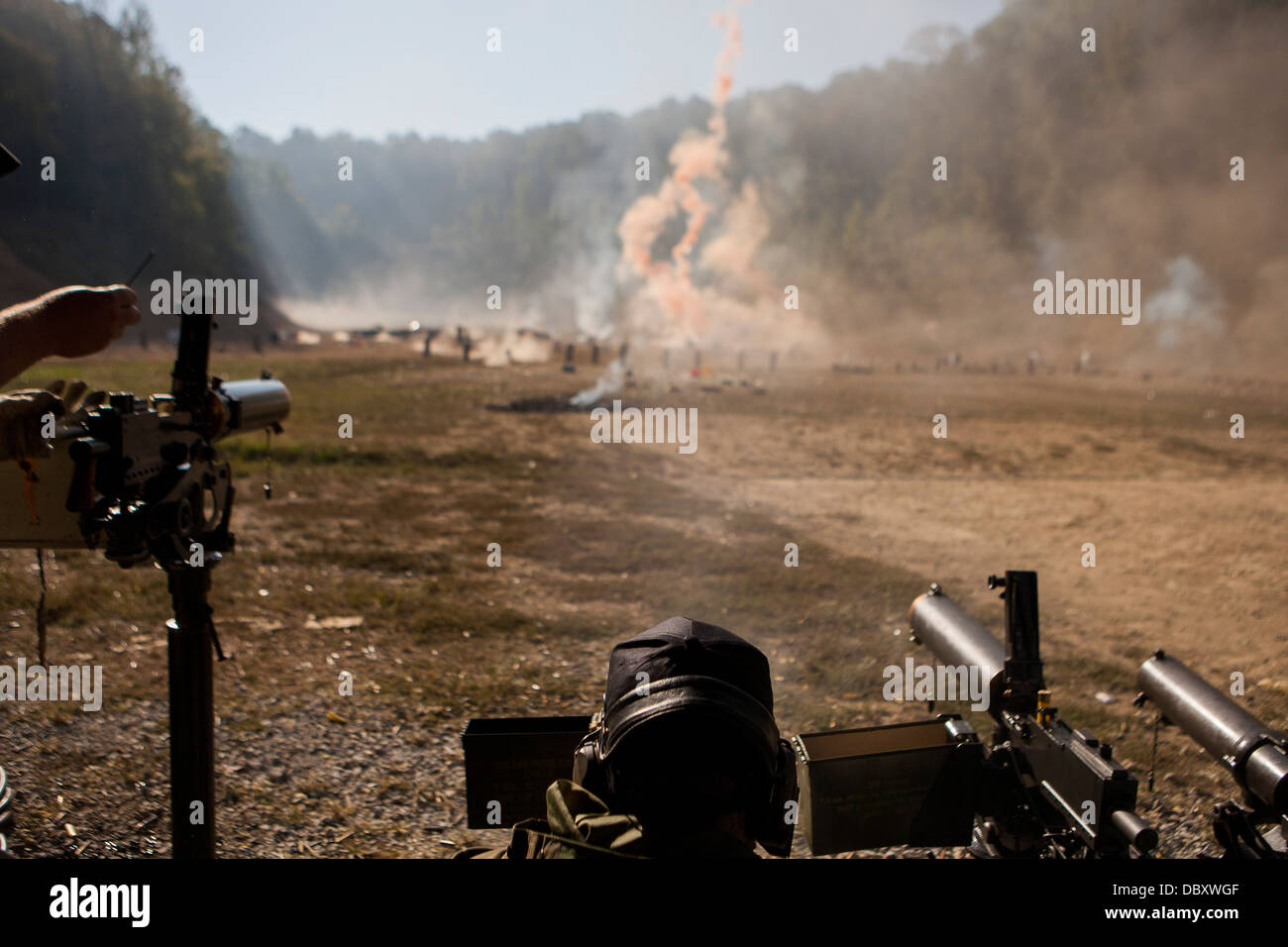 The Knob Creek Machine Gun Shoot Stock Photo - Alamy