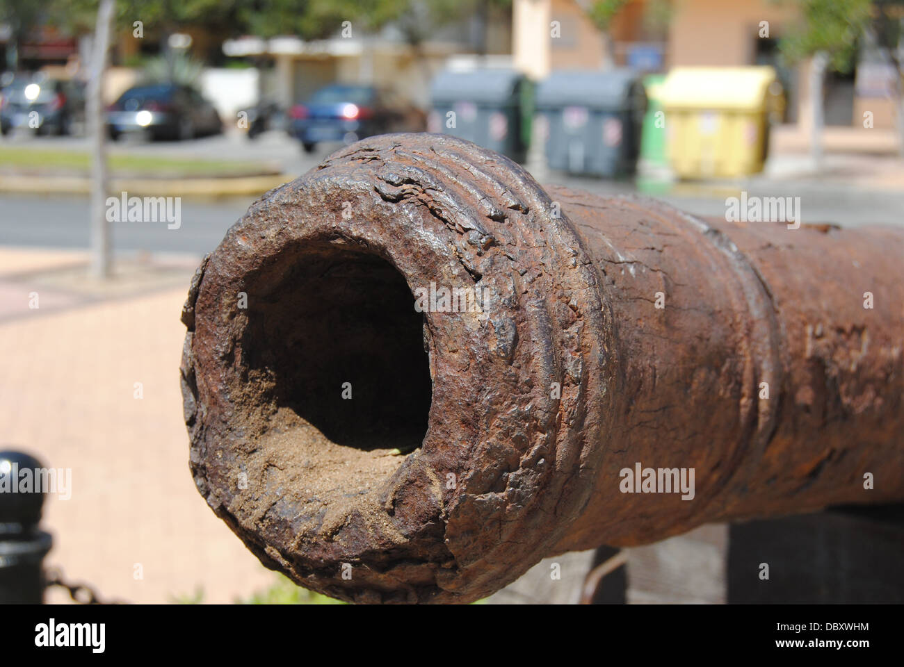 A rusty old canon Stock Photo - Alamy