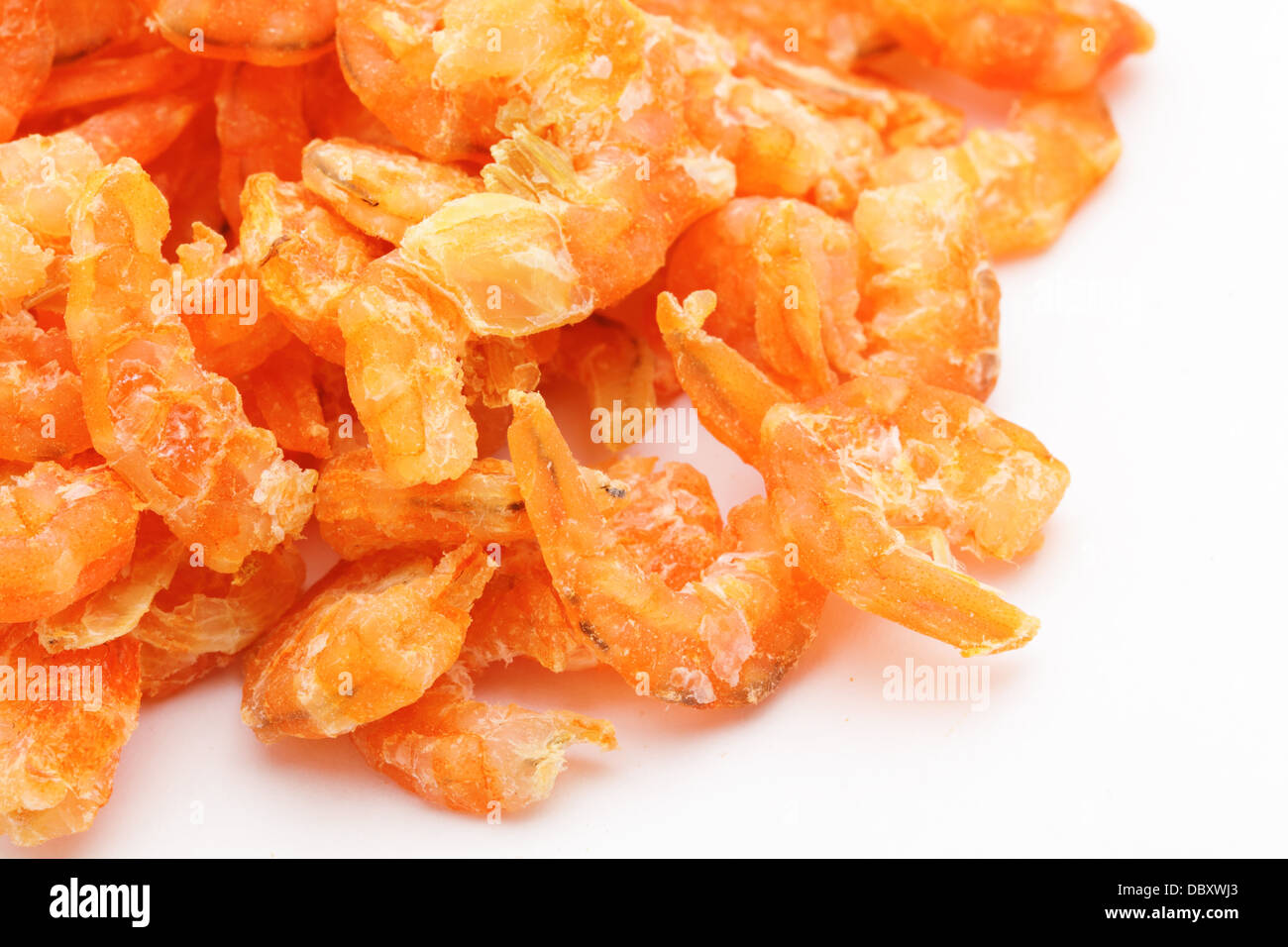 Small dry shrimp Stock Photo - Alamy