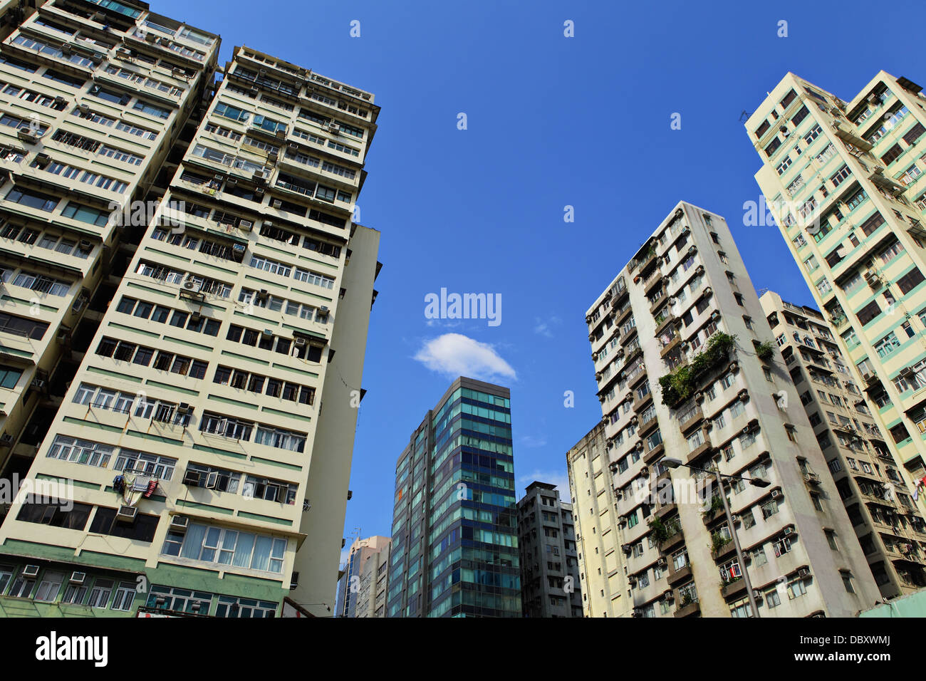 Hong Kong old building Stock Photo - Alamy