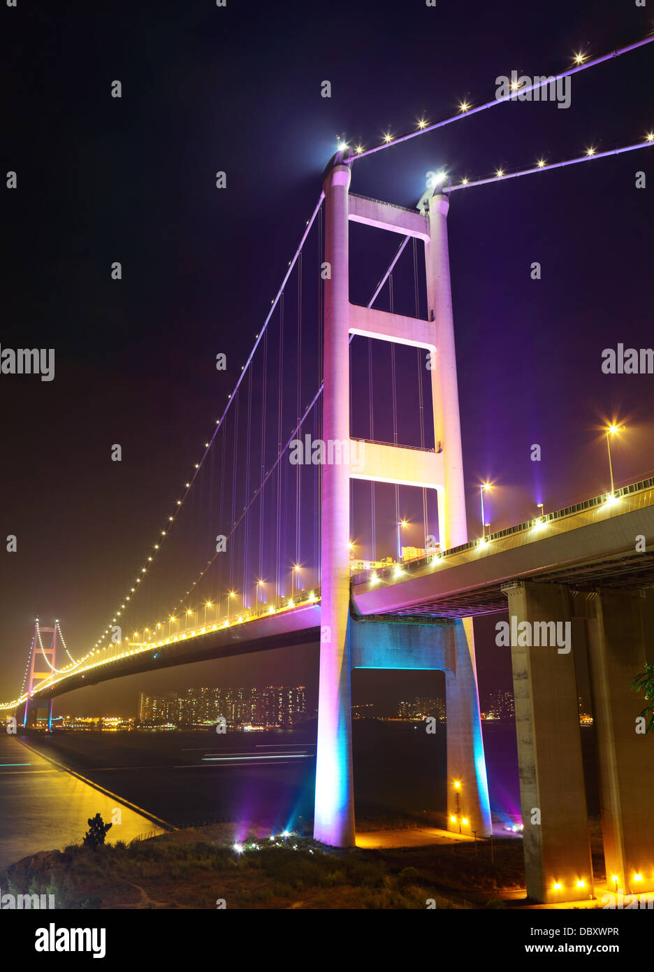 Tsing Ma bridge Stock Photo - Alamy