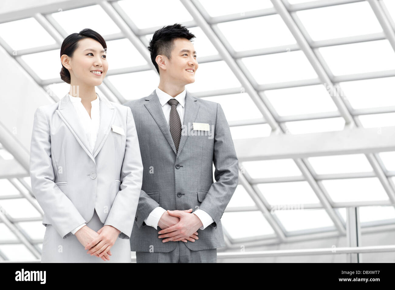 Airport receptionist hi-res stock photography and images - Alamy