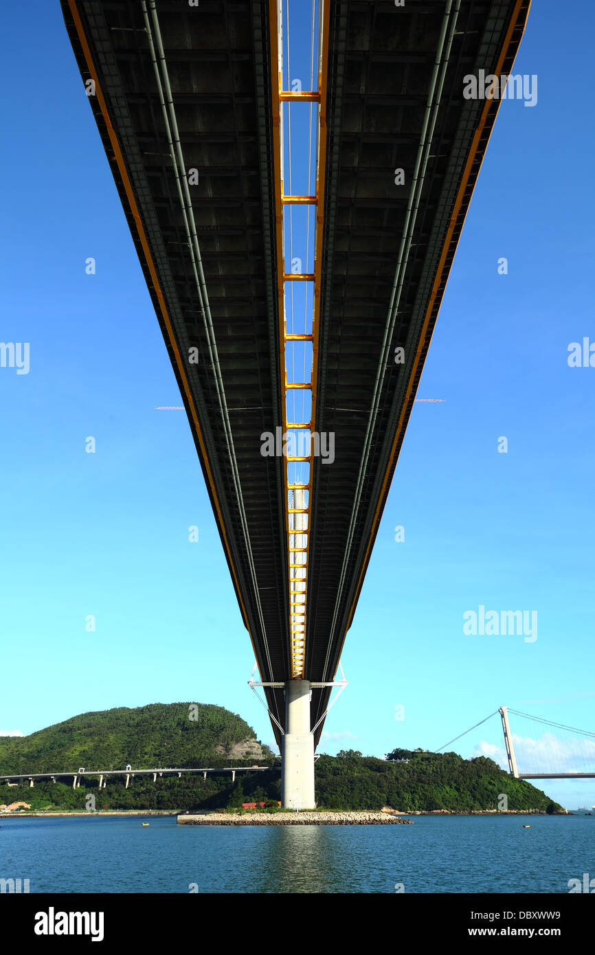over sea bridge Stock Photo - Alamy