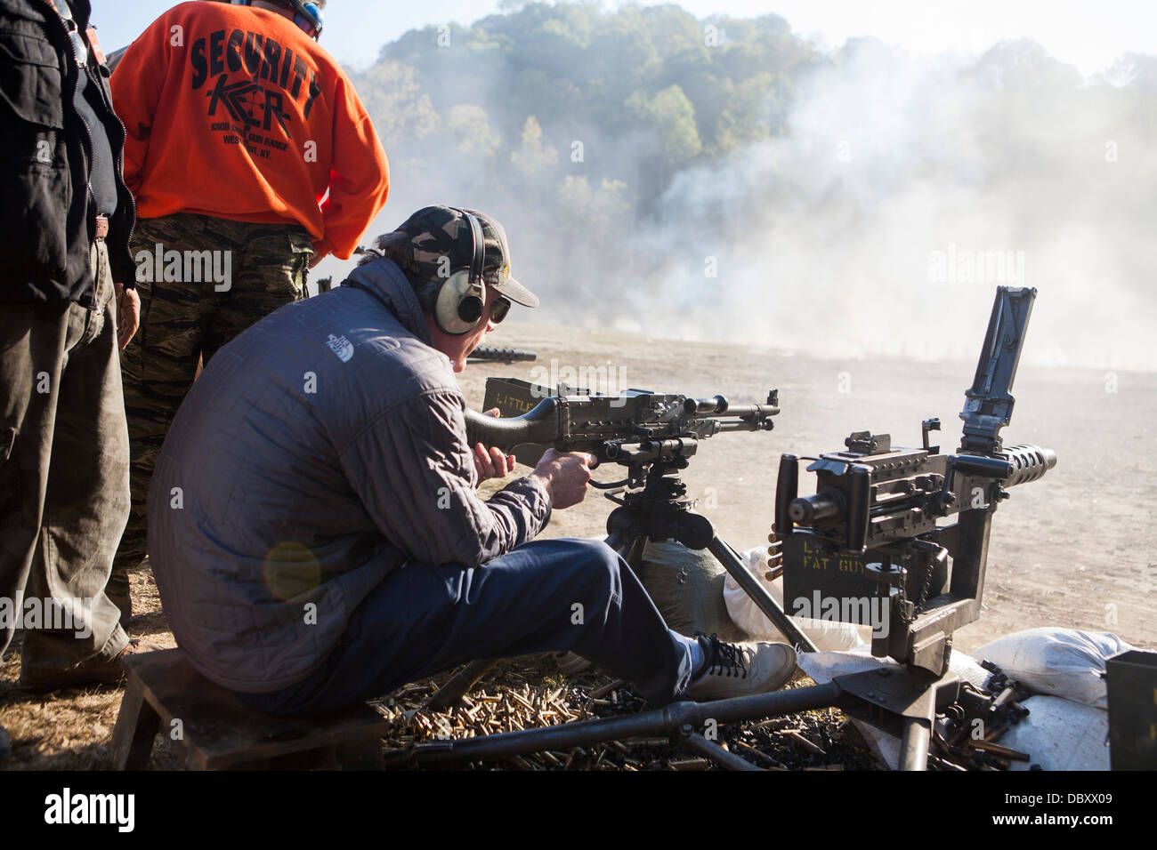 The Knob Creek Machine Gun Shoot Stock Photo - Alamy