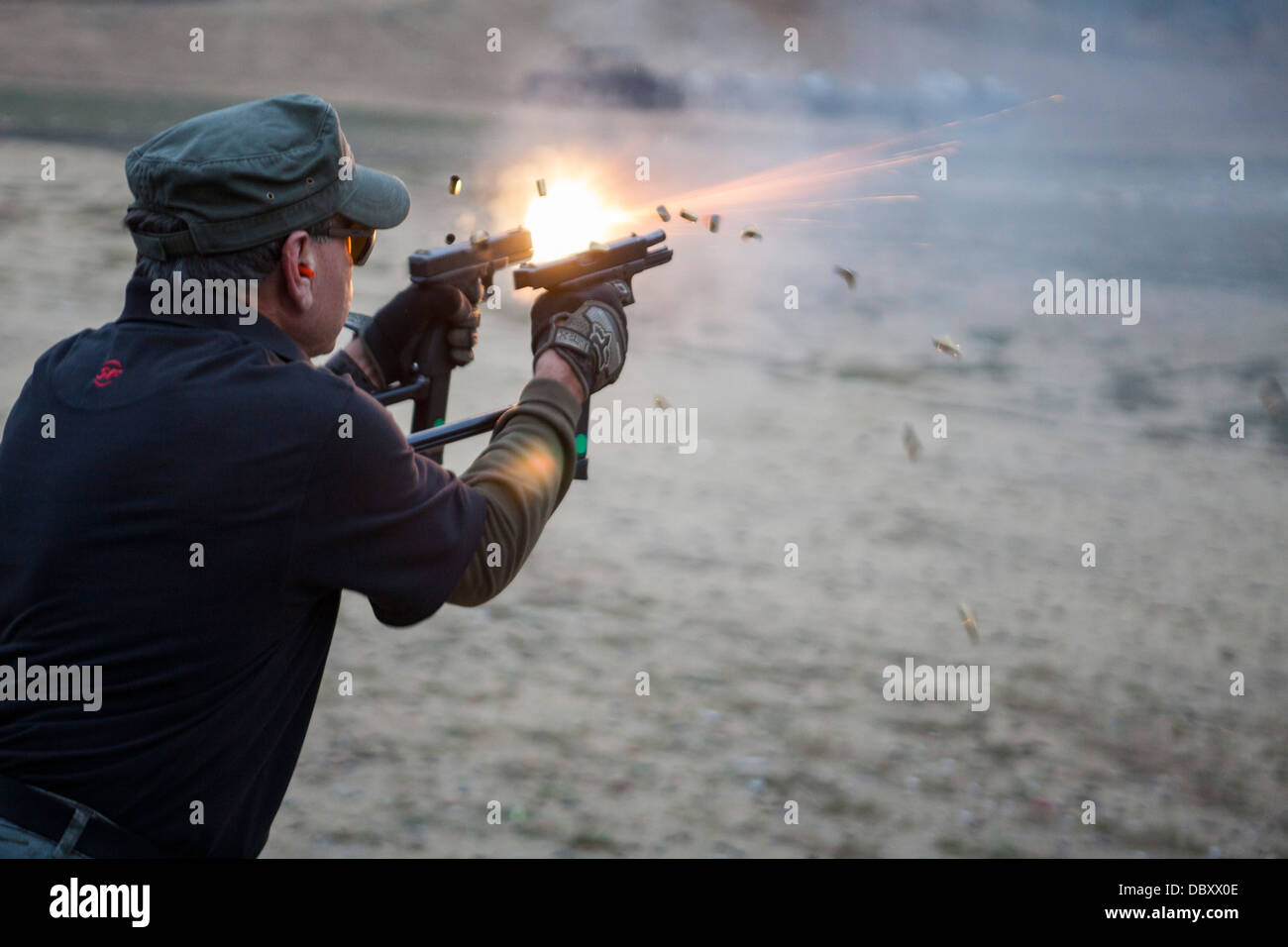 The Knob Creek Machine Gun Shoot Stock Photo - Alamy