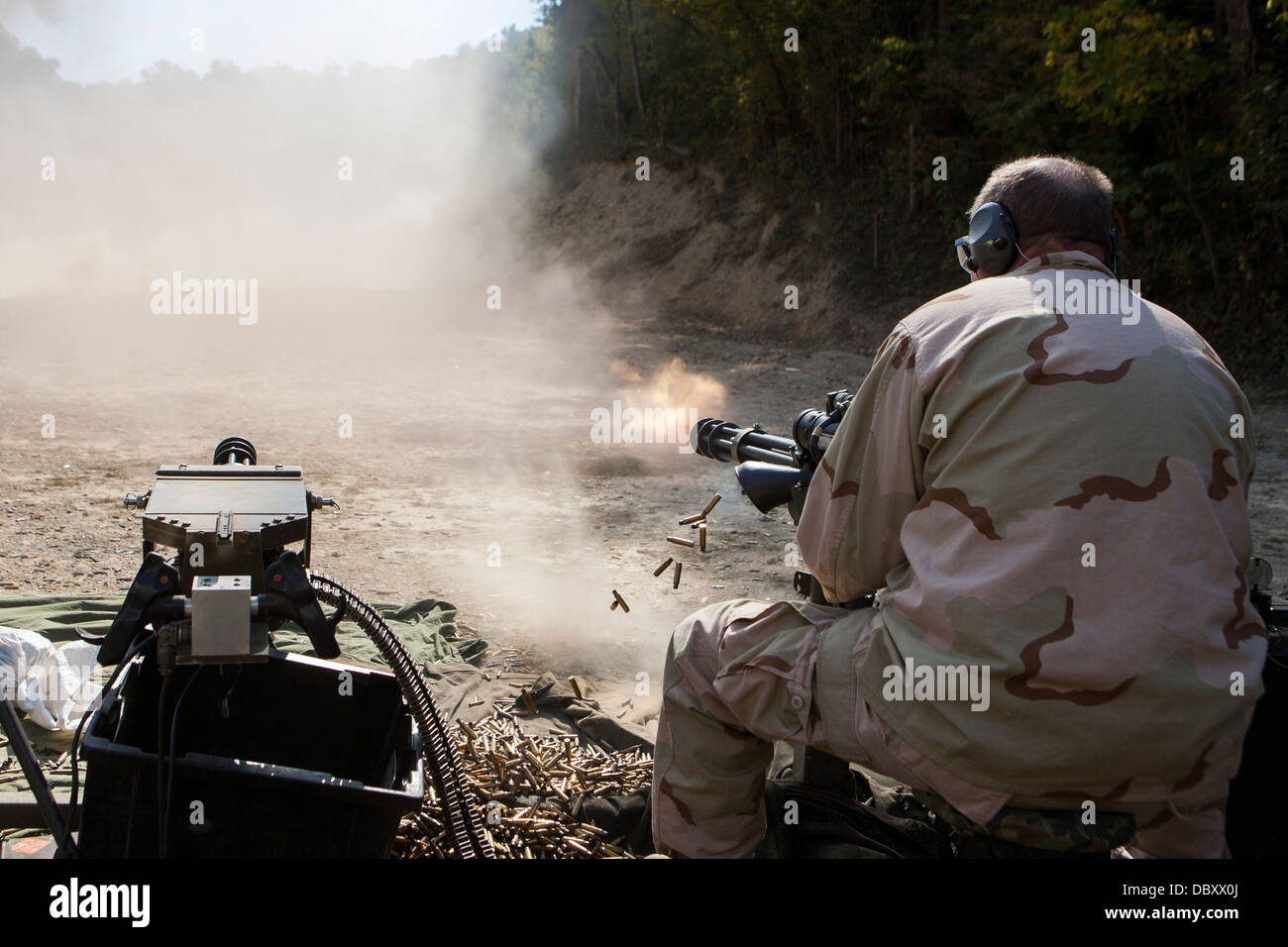 The Knob Creek Machine Gun Shoot Stock Photo - Alamy