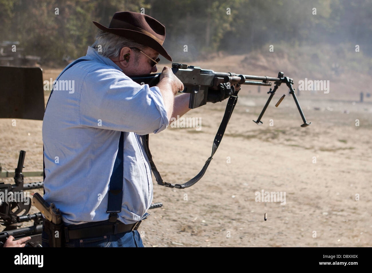 The Knob Creek Machine Gun Shoot Stock Photo - Alamy