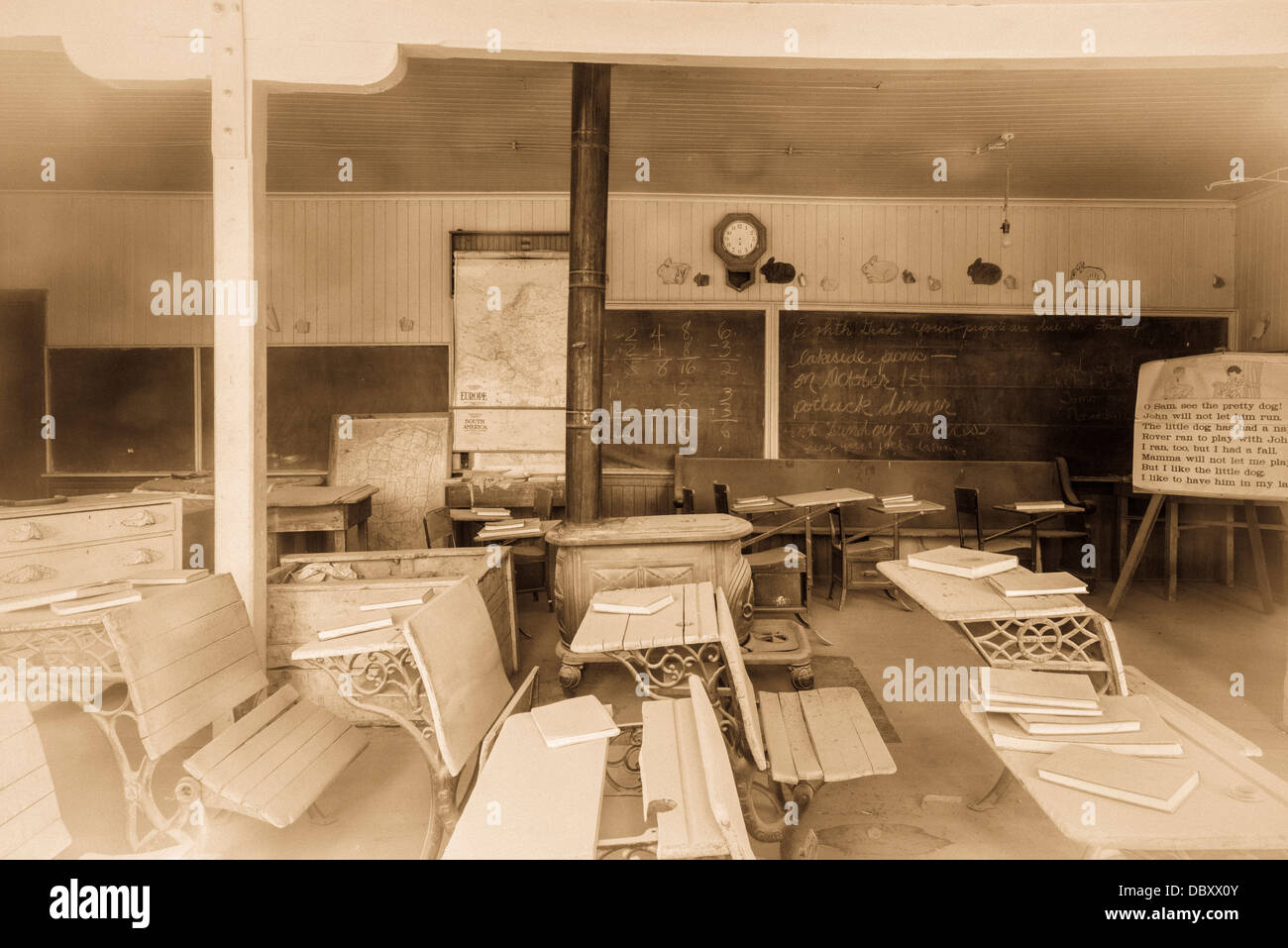 1800s School Room Stock Photos & 1800s School Room Stock Images - Alamy