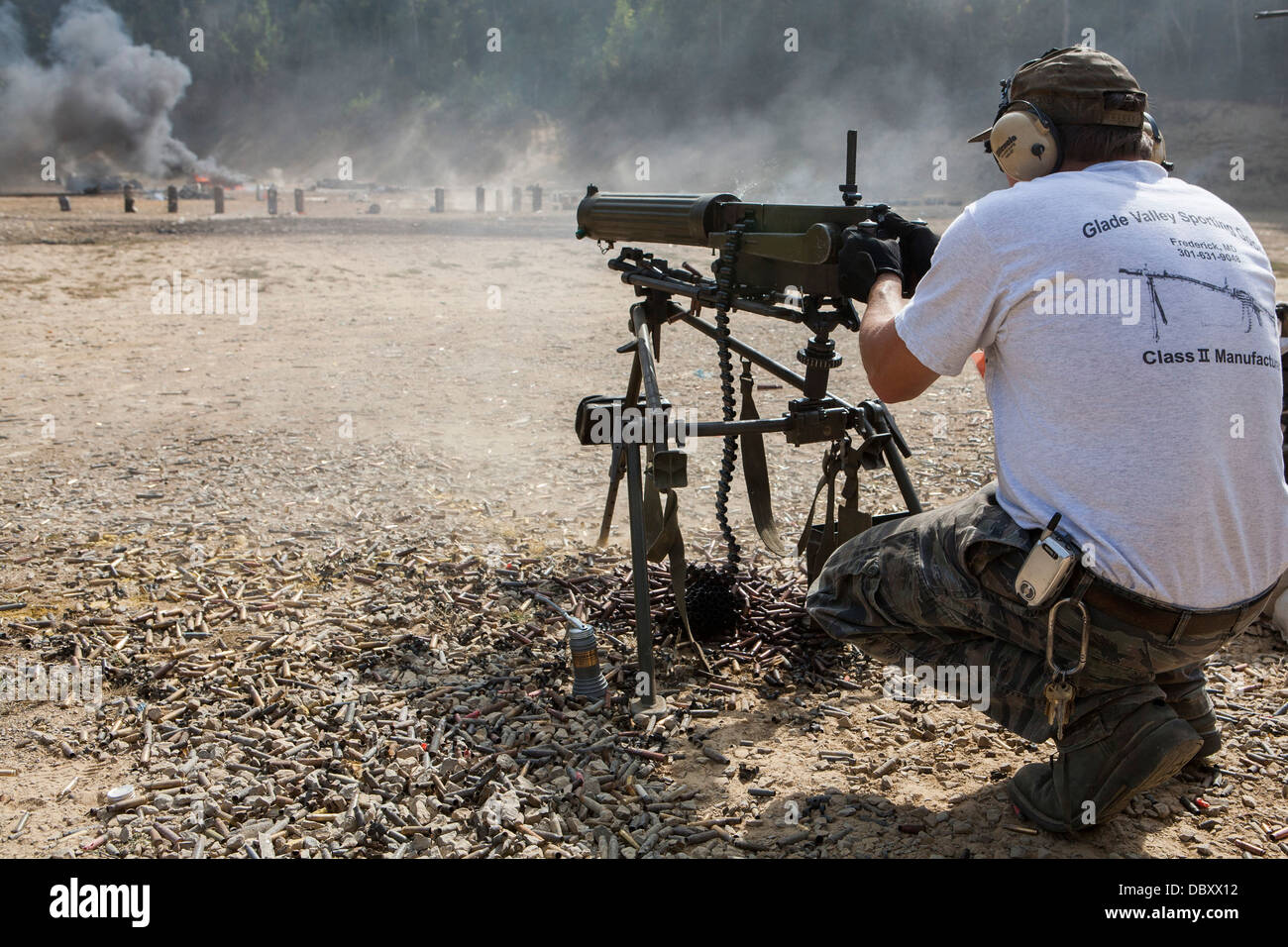 The Knob Creek Machine Gun Shoot Stock Photo - Alamy