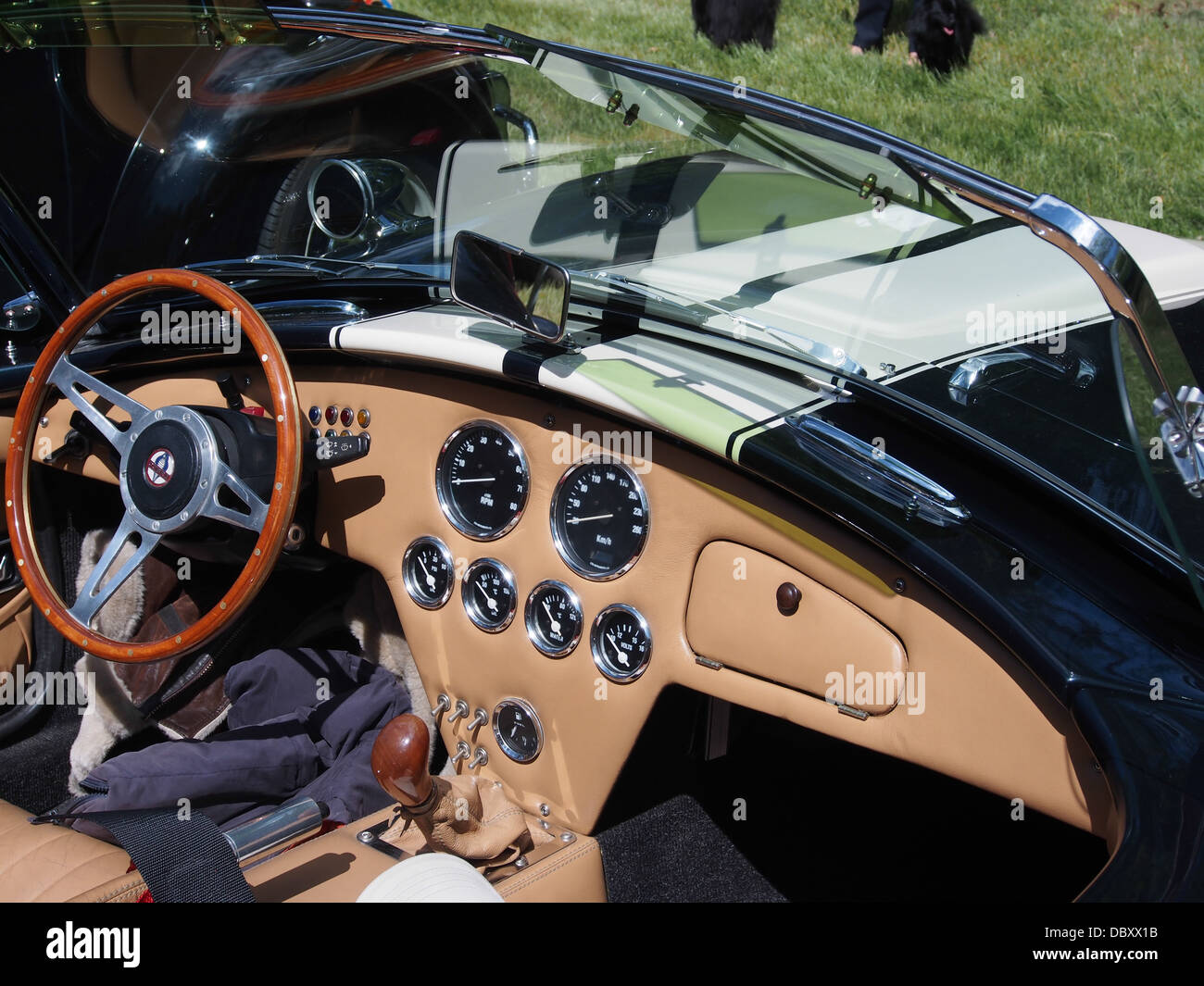 Ford Cobra 427 Dashboard 4 Stock Photo - Alamy