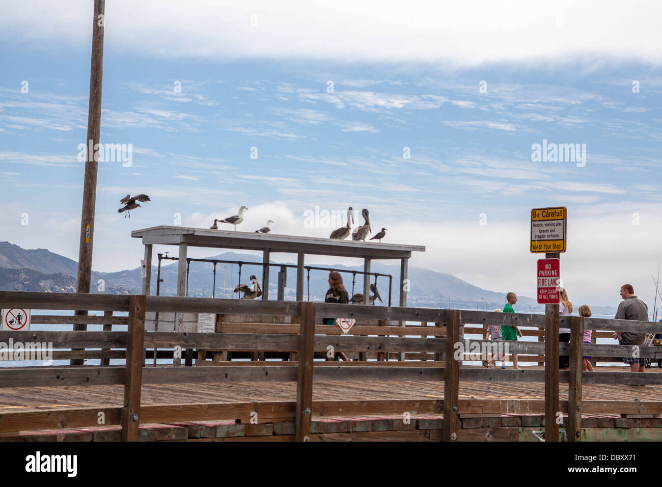 Harford Pier in Avila Beach California Stock Photo - Alamy