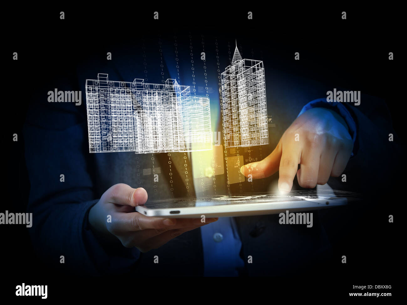 engineering automation building design Stock Photo - Alamy