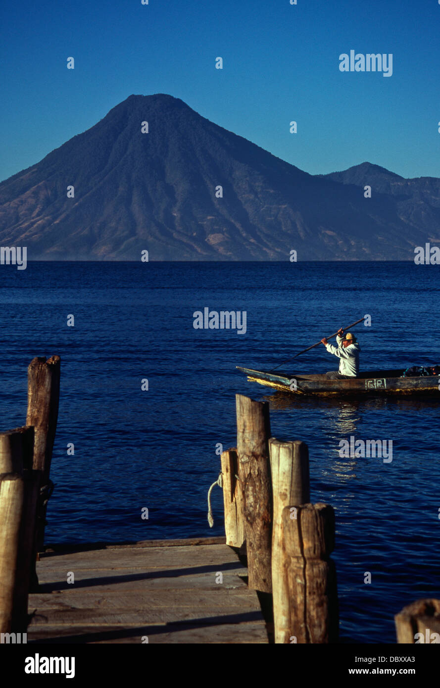 Lake Atitlan (Lago de Atitlán), Guatemala Stock Photo - Alamy